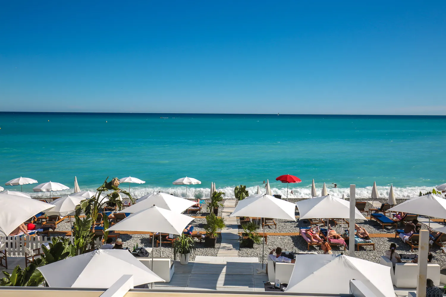 Reservation at BEAU RIVAGE beach - Nice | TWK