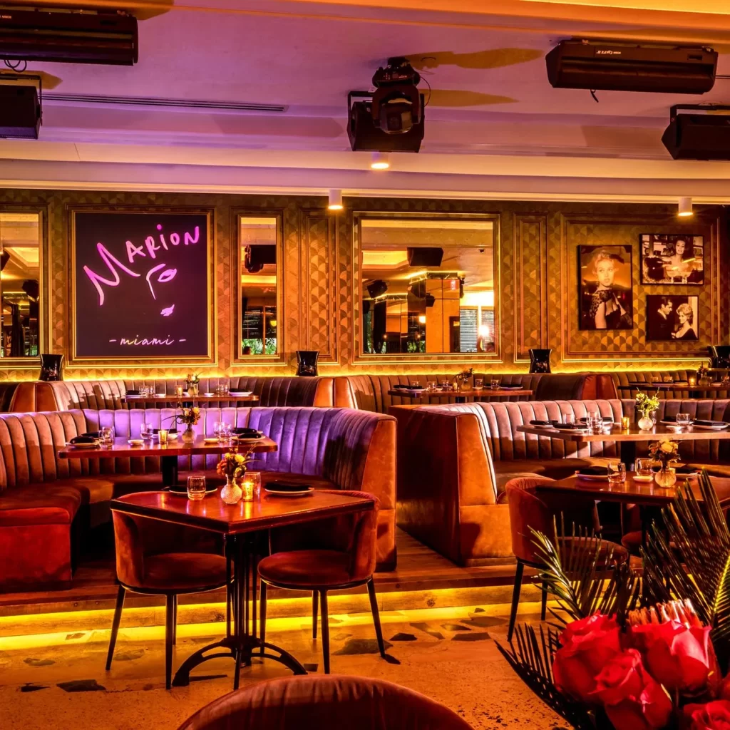 Reservation at MARION restaurant - Miami | KEYS