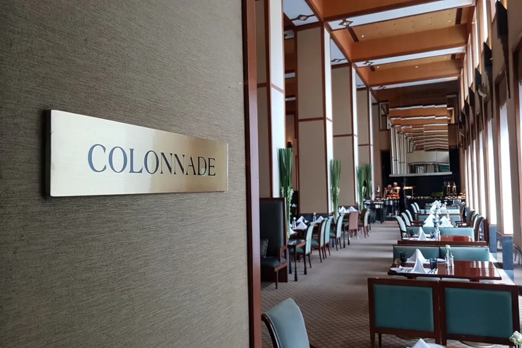 Reservation at COLONNADE restaurant - Bangkok | KEYS