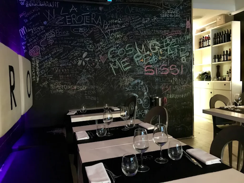 Reservation at ZERO restaurant - Rome | KEYS