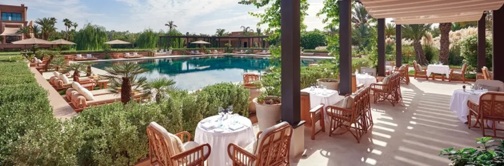 Reservation at POOL & GARDEN restaurant - Marrakesh | KEYS
